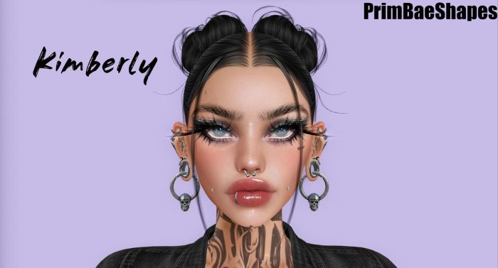 Second Life Marketplace - PrimBaeShapes - Kim - evoxraven / peach body