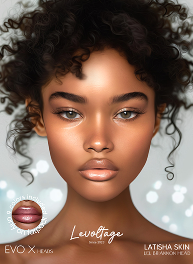 Second Life Marketplace - Le Voltage - Latisha Skin PRALINE (EVOX)