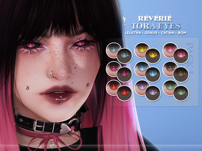 Second Life Marketplace - [REVERIE] Tora Eyes #1