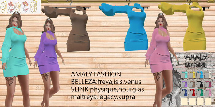 Second Life Marketplace - drees manga1color