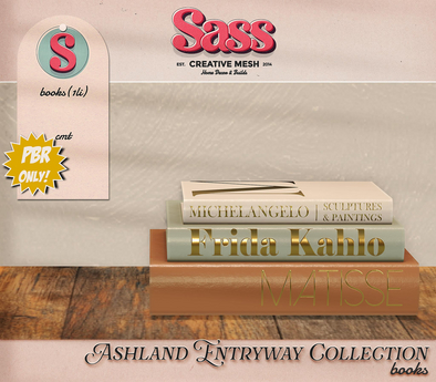 Second Life Marketplace - Sass (Ashland Entryway Collection) books
