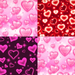 Second Life Marketplace - 1900s Throwback Hearts Backdrop
