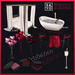 Second Life Marketplace - SAYO - Romance & Roses Gacha - Canopy Bed RARE