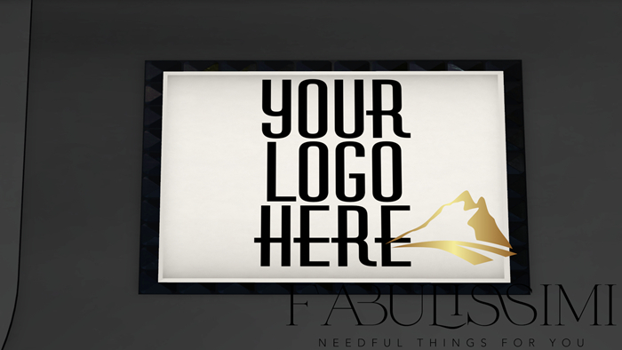 Second Life Marketplace - FAB Logo Frame Sam Fatpack (wear me)