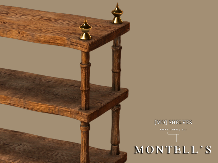Second Life Marketplace - [MO] Dornish Shelves