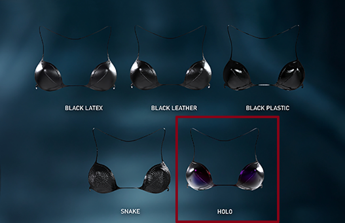 Second Life Marketplace - +ABYSSAL>> RAINE BRA >> PBR HOLO-