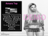 Second Life Marketplace - Amara Top Demo Hud AB