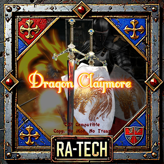 Second Life Marketplace - RA-tech Dragon's Claymore