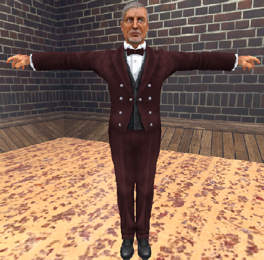 Second Life Marketplace - FullPerm Jeeves a victorian mature male ...
