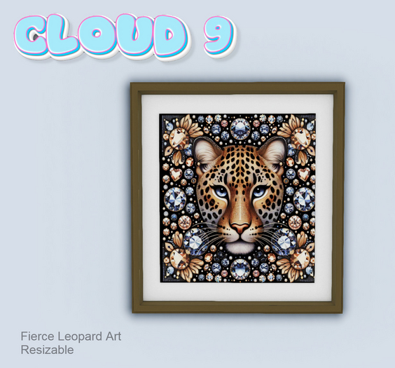 Second Life Marketplace - Cloud 9 Fierce Leopard Art