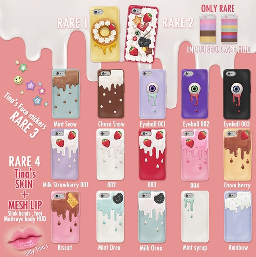 Second Life Marketplace - VCO ~ Honey Deco Phone . Rainbow
