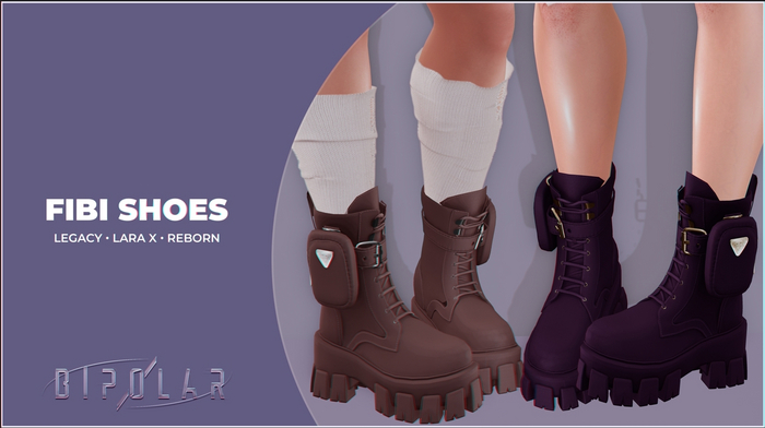Second Life Marketplace - Bipolar - Fibi Shoes - Fatpack