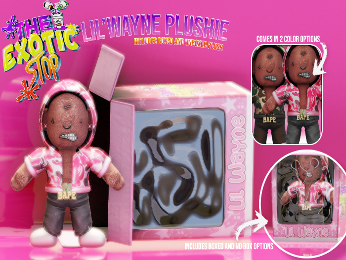 Second Life Marketplace - Lil Wayne Plushie