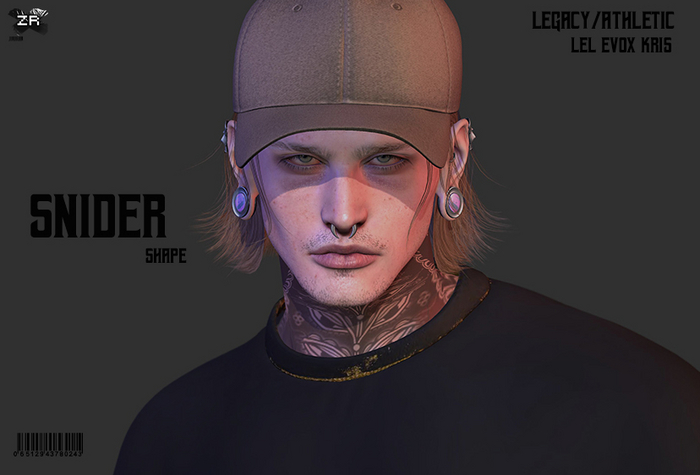 Second Life Marketplace - [ZENER]. Snider Shape - Lel Kris EvoX