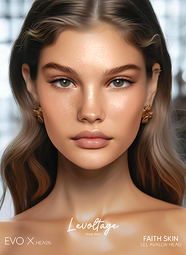 Second Life Marketplace - Le Voltage - Faith Skin SIENNA (EVOX)