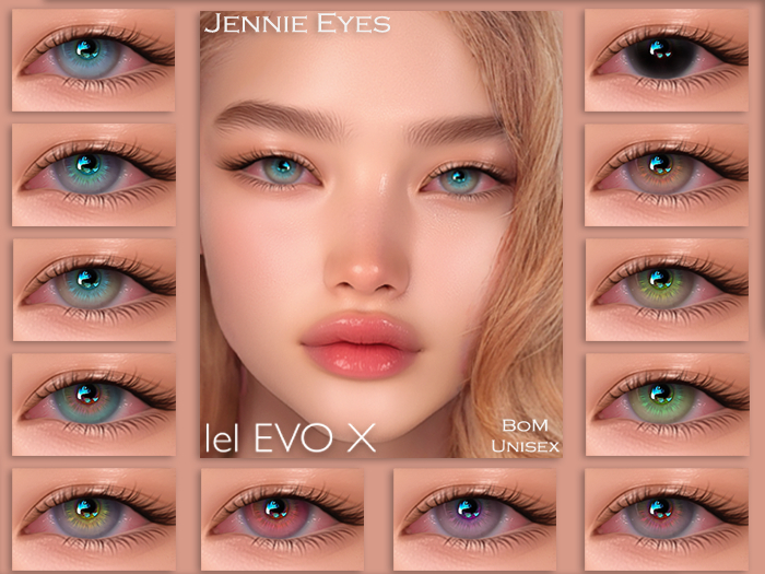 Second Life Marketplace - Oxana - Jennie Eyes - EvoX