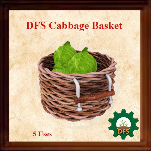 Second Life Marketplace - DFS Cabbage Basket [ actual basket ]