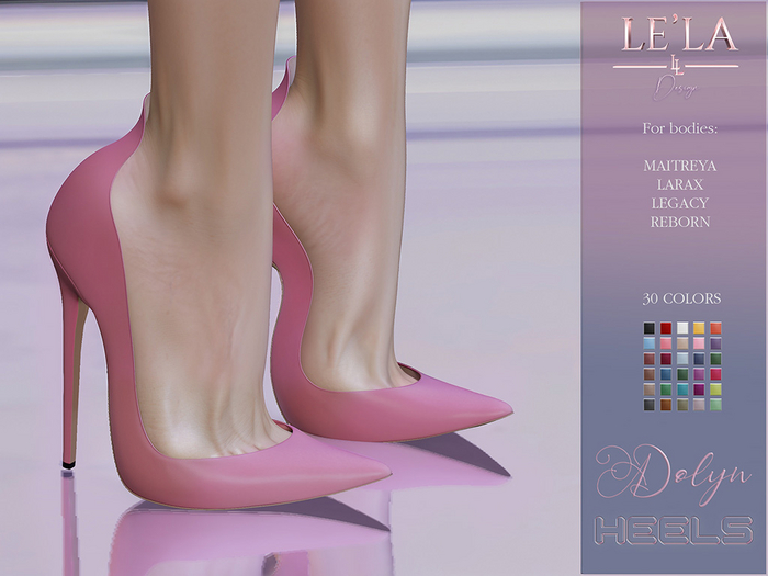 Second Life Marketplace - {Le'La} Dolyn Heels ♥Promo♥