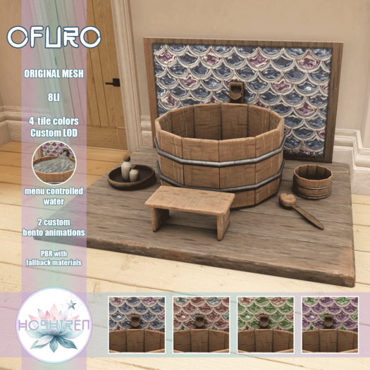 Second Life Marketplace - Hoshiren - Ofuro Value Pack