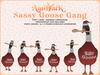 Second Life Marketplace - Aardvark : Sassy Goose Gang - Black