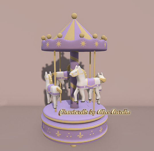 Second Life Marketplace - DUST: Carousel Music Box Jolly