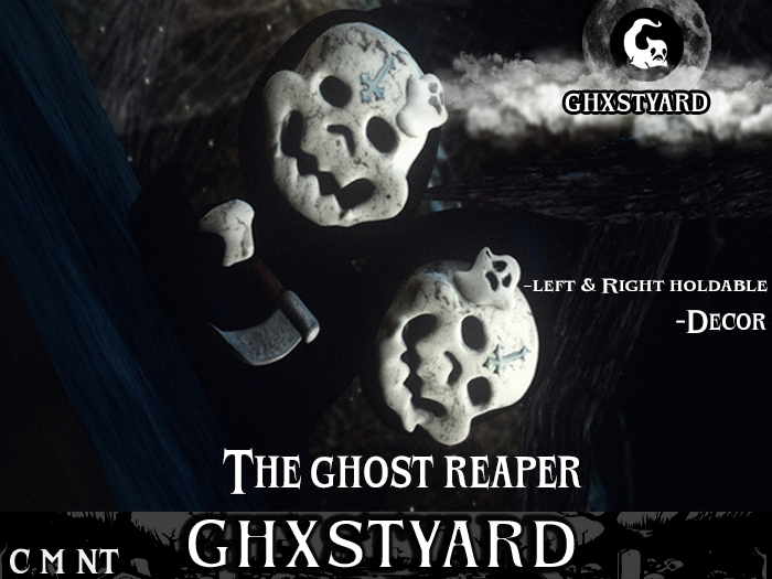 Second Life Marketplace - [Ghxstyard] Ghost Reaper Plushie