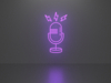Second Life Marketplace - Microphone 2 neon sign Full Permission