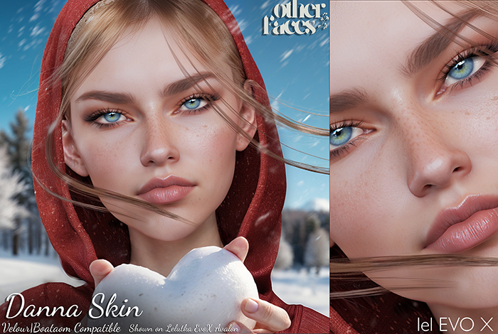 Second Life Marketplace - [OTHER FACES] Danna Skin (PRALINE VE)