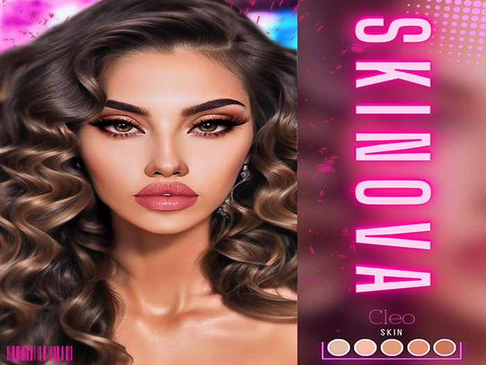 Second Life Marketplace - HER // Cleo Skin- Praline (GenusMorph)