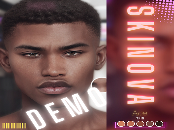 Second Life Marketplace - HER // Ace EVO X - Rouge (Velour tones) DEMO