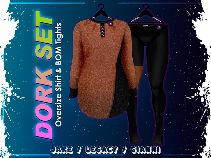 Second Life Marketplace - Dork Set (RUST)