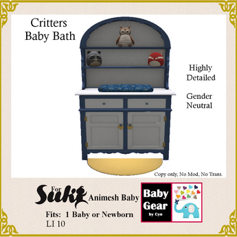 Second Life Marketplace - Suki Animesh Baby - Critters Changer (Box)