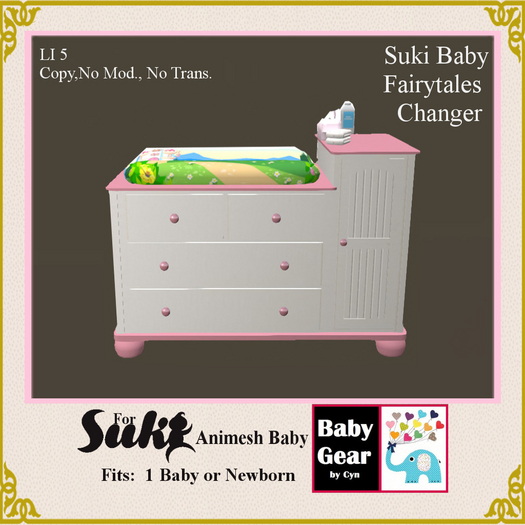 Second Life Marketplace - Suki Animesh Baby - Fairy Tales Changer (Box)