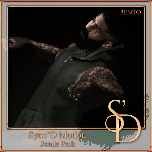 Second Life Marketplace - Sync'D Motion - Bonde Pack (bento)