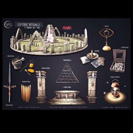 Second Life Marketplace - 1 SPELL : Pagan Ritual - Rare
