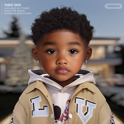 Second Life Marketplace - Toddlers. "Fabio" Skin #Caramel