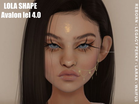 Second Life Marketplace - - Marcante Shapes - Shape Lola for head Avalon