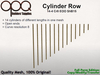 Second Life Marketplace - Full Perm Row of Cylinders - OPQ Cylinder Row ...