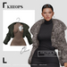Second Life Marketplace - Kheops /\ - CALISTA - FUR JACKET - Olive