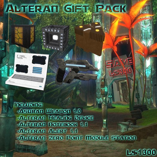 Second Life Marketplace - Alteran Gift Pack