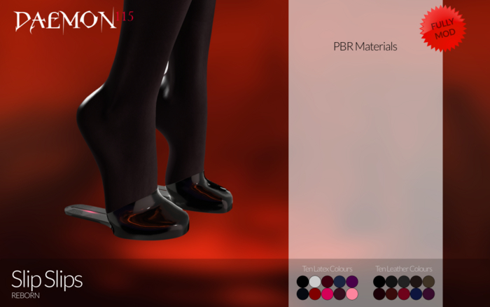 Second Life Marketplace - [Daemon115] Slip Slips - PBR - eBody Reborn