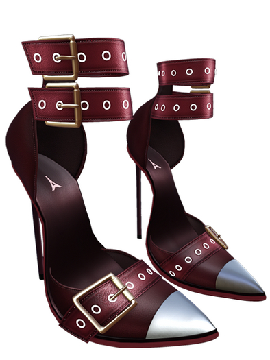 Second Life Marketplace - aprelle dahlia heels wine