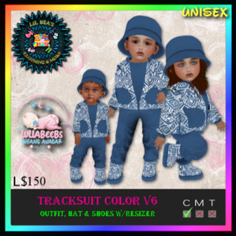 Second Life Marketplace - *LBD* Tracksuit Color V6 - LB