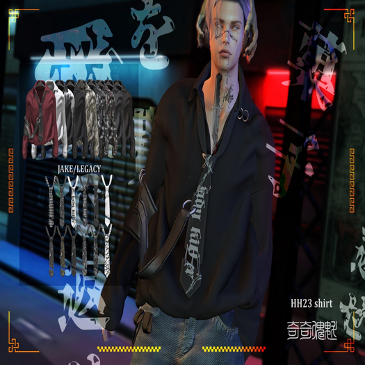 Second Life Marketplace - ..KIKI KAIKAI..HH23 shirt (DEMO)