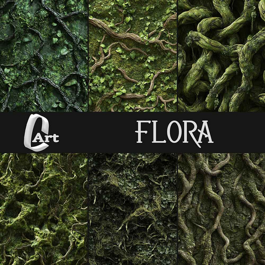 Second Life Marketplace - CraftArt - Textures FLORA