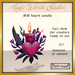Second Life Marketplace - MW heart candle FullPerm
