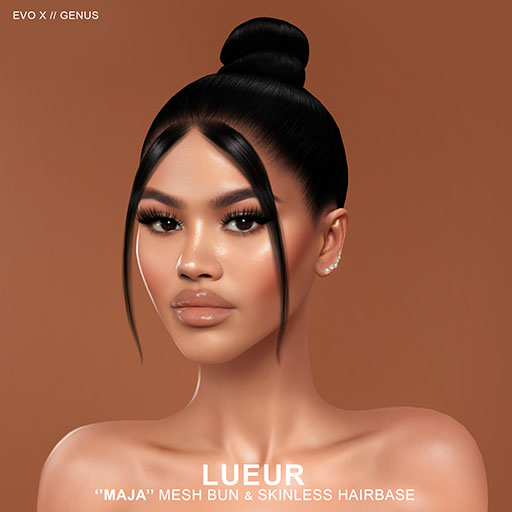 Second Life Marketplace - LUEUR - Maja Flexy Hair + Skinless Hairbase ...