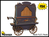 Second Life Marketplace - Meshuga PBR Antique Street Organ FULL PERM MESH