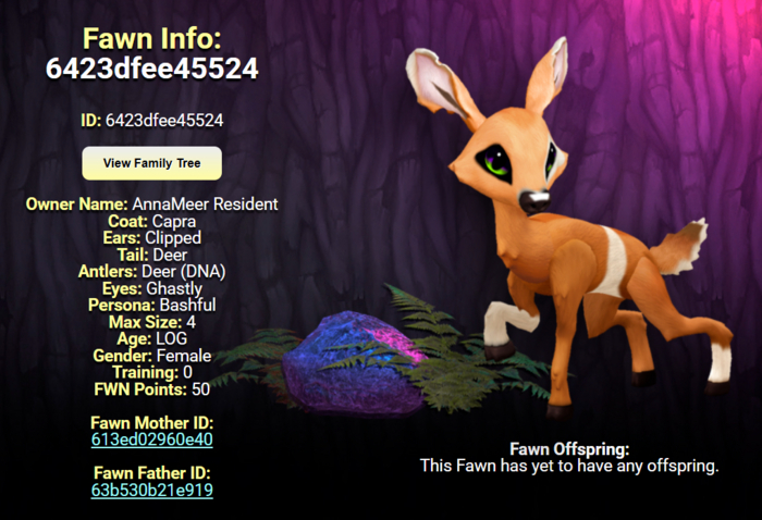 Second Life Marketplace - CAPRA GHASTLY FEMALE (DEER DNA) SIZE 4 ...