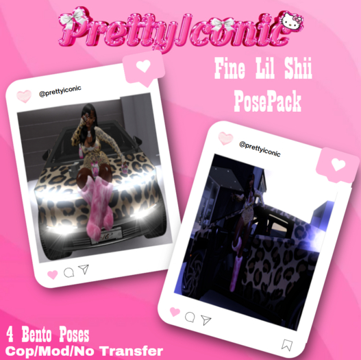 Second Life Marketplace - P*Fine Lil Shii Pose Pack